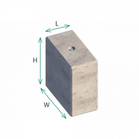 Lightweight Concrete Interlocking Blocks EXLION Hollow Interlocking