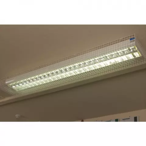 4ft Fluorescent Light Cover With Wire Case Of 25 4ft LED T8 Tube