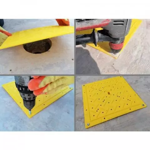 Construction Hole Covers Orbit RE 3 W Weatherproof Receptacle Cover
