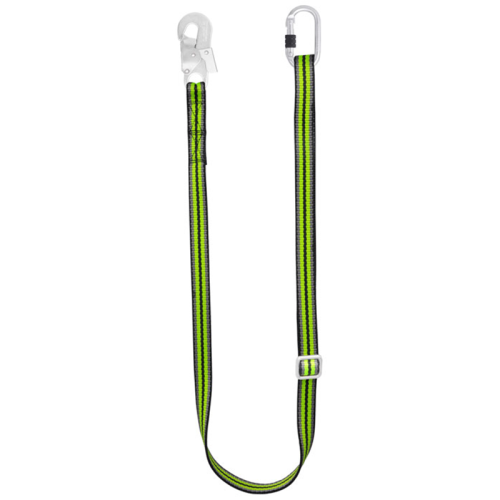 Adjustable Work Positioning Webbing Lanyard