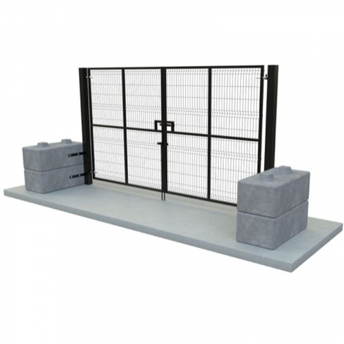 On Ground Mesh Heavy Duty Vehicle Gate