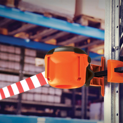 Wall Mounted Retractable Safety Barrier | Tape Barriers