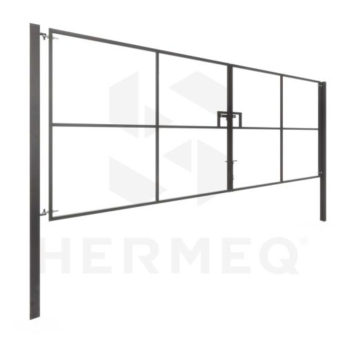 Unclad Construction Site Vehicle Gate