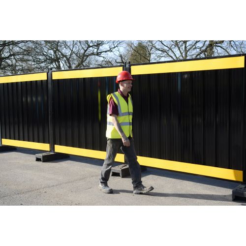 Steel Temporary Site Hoarding Fence Panels