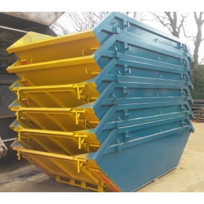 Buy Mini 4 Yard Skip With Drop Down Door - Safe Fence