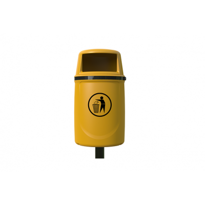 Falcon Litter Bin - Open Top Waste Bin