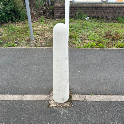Mini Concrete Bollard - 500mm high