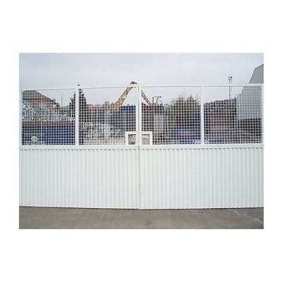 Fence Hoarding Vehicle Gate