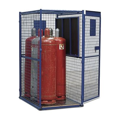 Gas Bottle Storage Cages