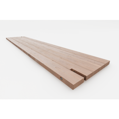 Bog Mats Manufactured From Tropical Hardwood