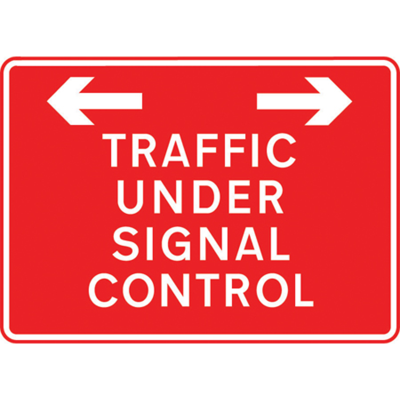 Temporary Road Surface – Road Sign