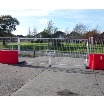 On Ground Base Plated Mesh Heavy Duty Vehicle Gate (OG2)