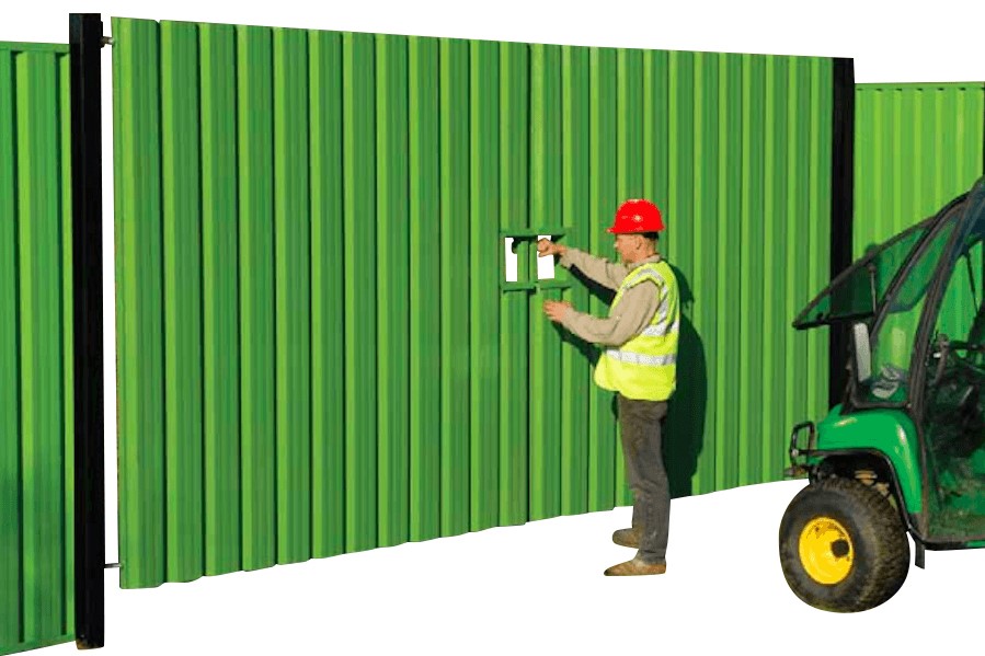 Heavy Duty & Portable Construction Site Vehicle Gates